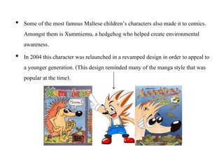 Maltese children's literature and culture | PPTX