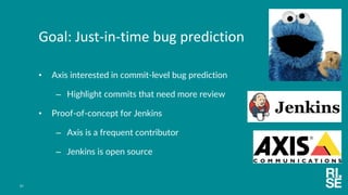 SZZ Unleashed: An Open Implementation of the SZZ Algorithm | PDF