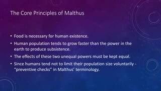 Malthus theory | PPSX