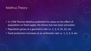 Malthus theory | PPSX