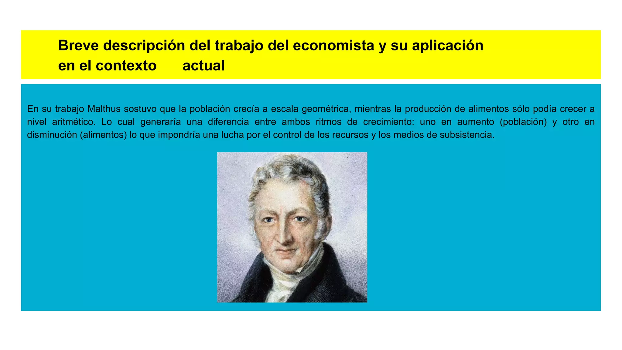 Thomas Malthus | PPT