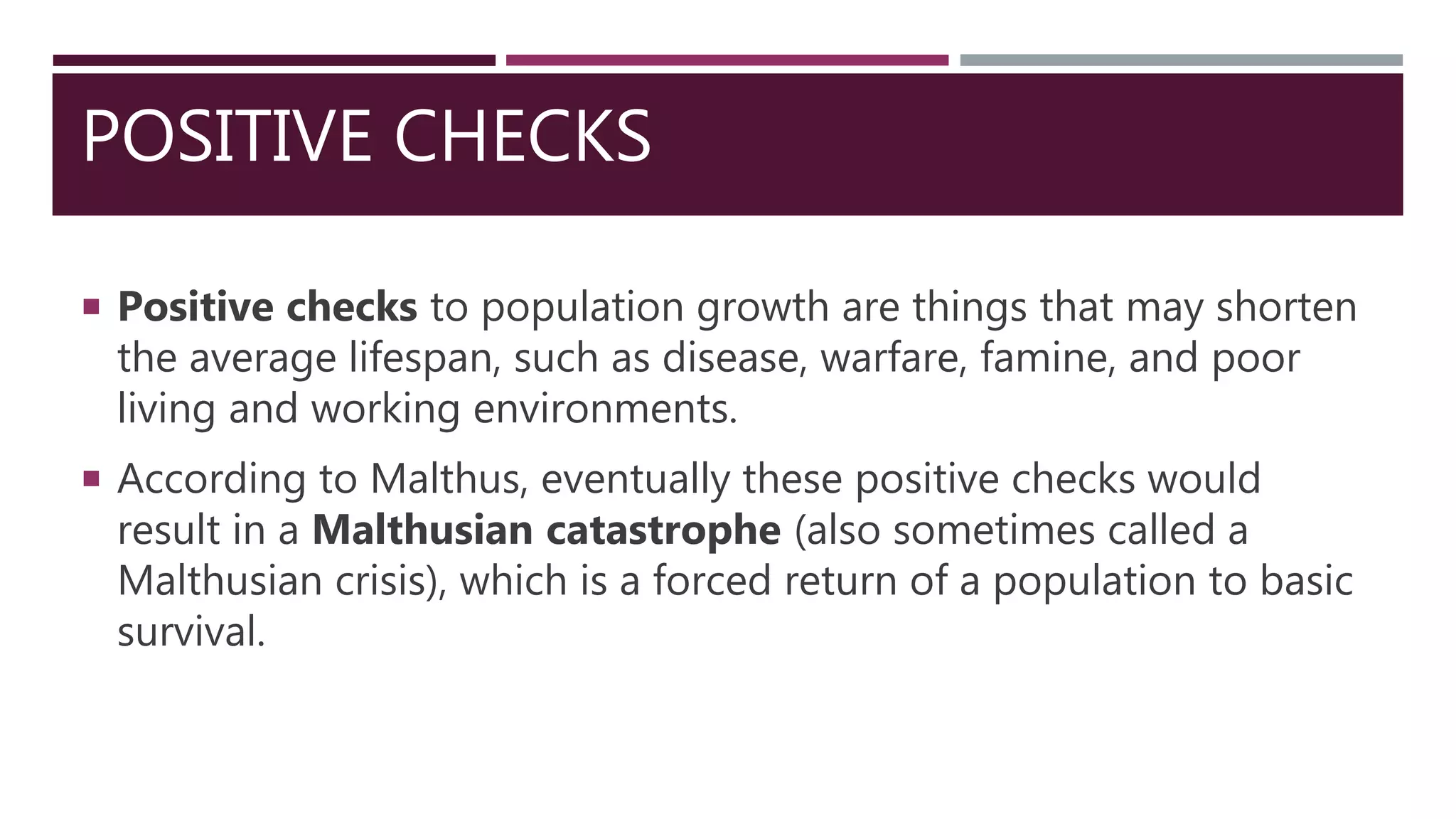 Malthusian Theory | PPTX