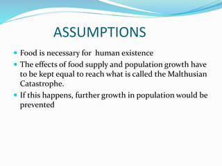 Malthusian theory and_its_criticisms | PPTX