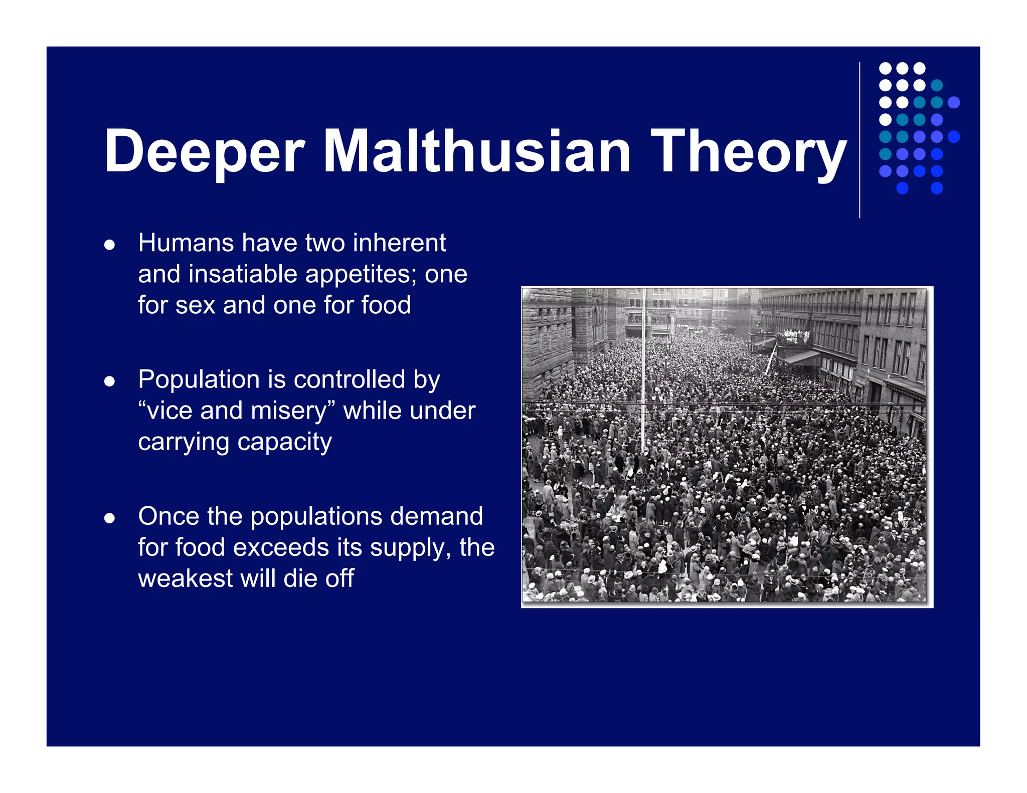 Malthus Presentationpeedeeeff | PPT