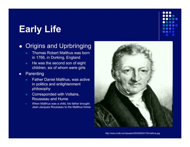 Malthus Presentationpeedeeeff | PPT