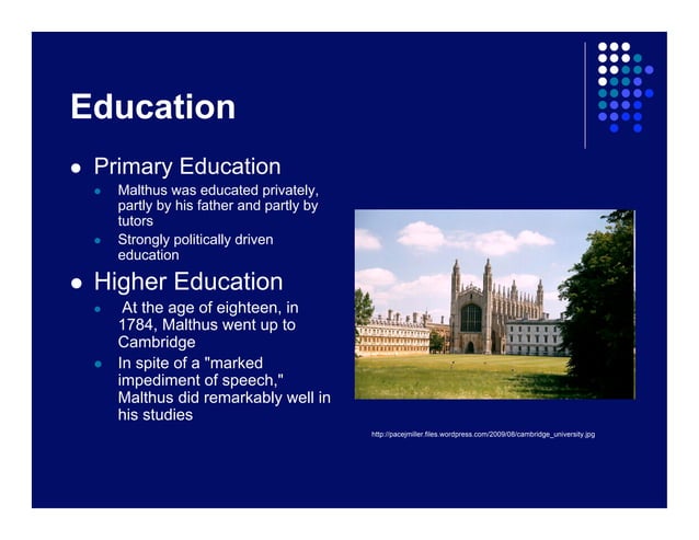 Malthus Presentationpeedeeeff | PPT