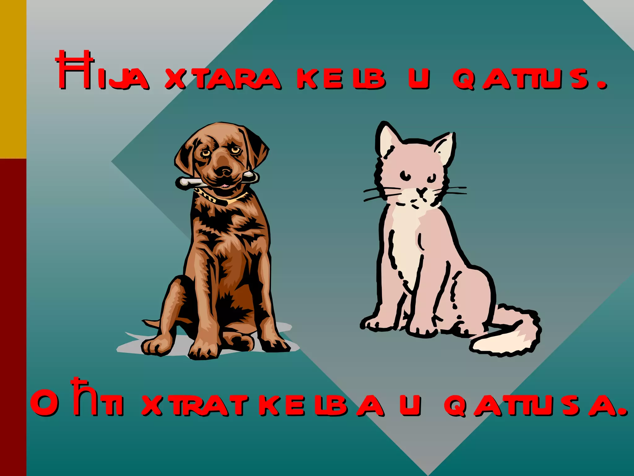 Maskil u Femminil | PPT