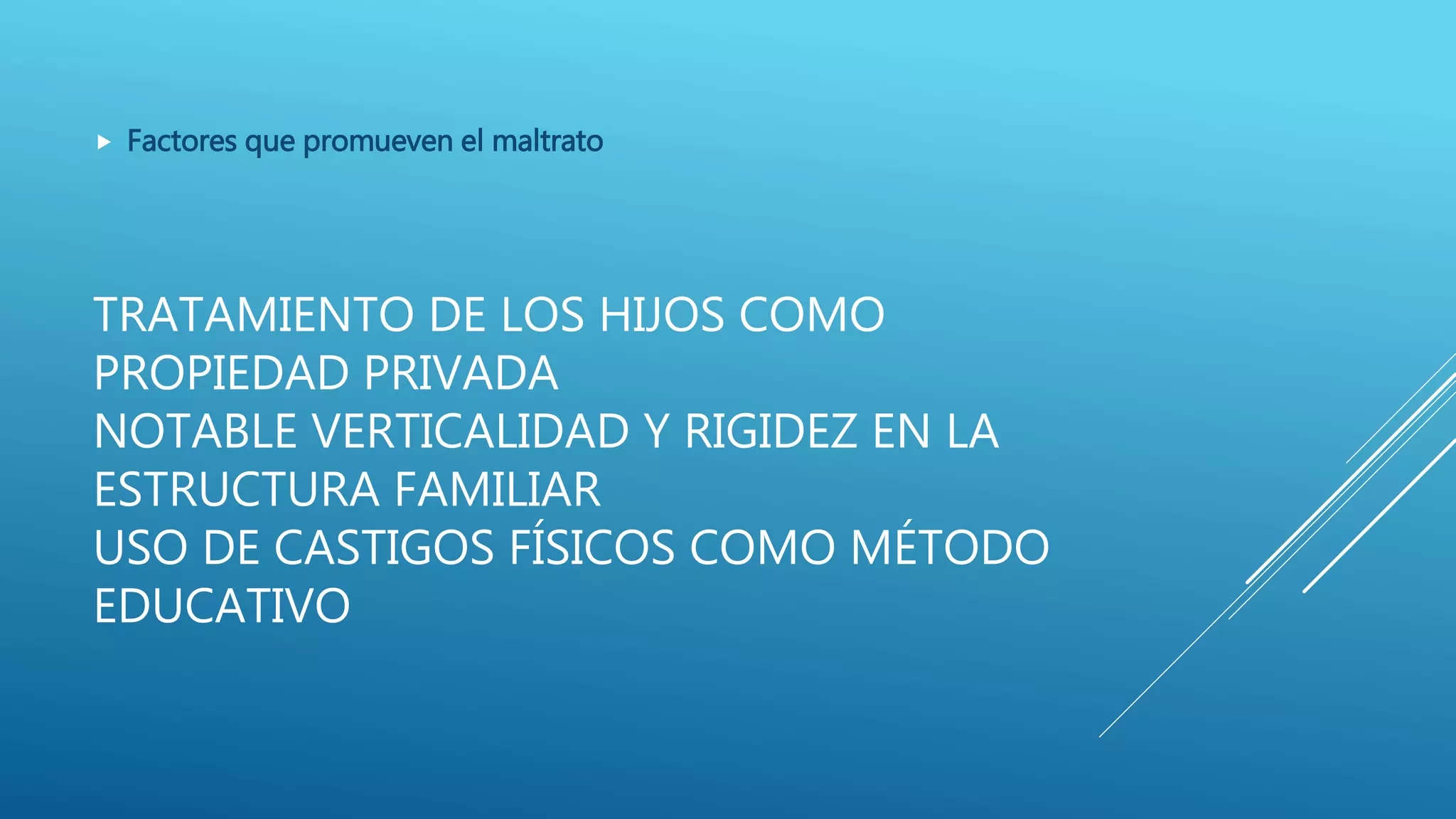 Maltrato infantil | PPT