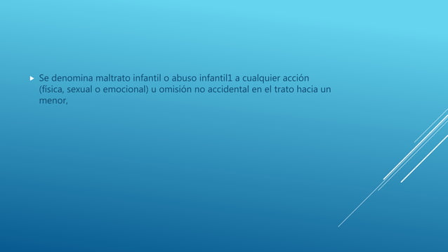Maltrato infantil | PPT
