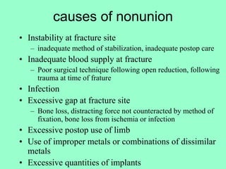 Malunion_Delayed_Union_and_Nonunion_fractures.ppt | Death, Injury, or ...