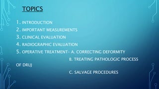 Malunited Distal End Radius Fractures | PPTX