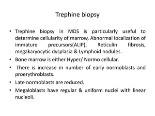 Myelodysplastic syndrome | PPTX
