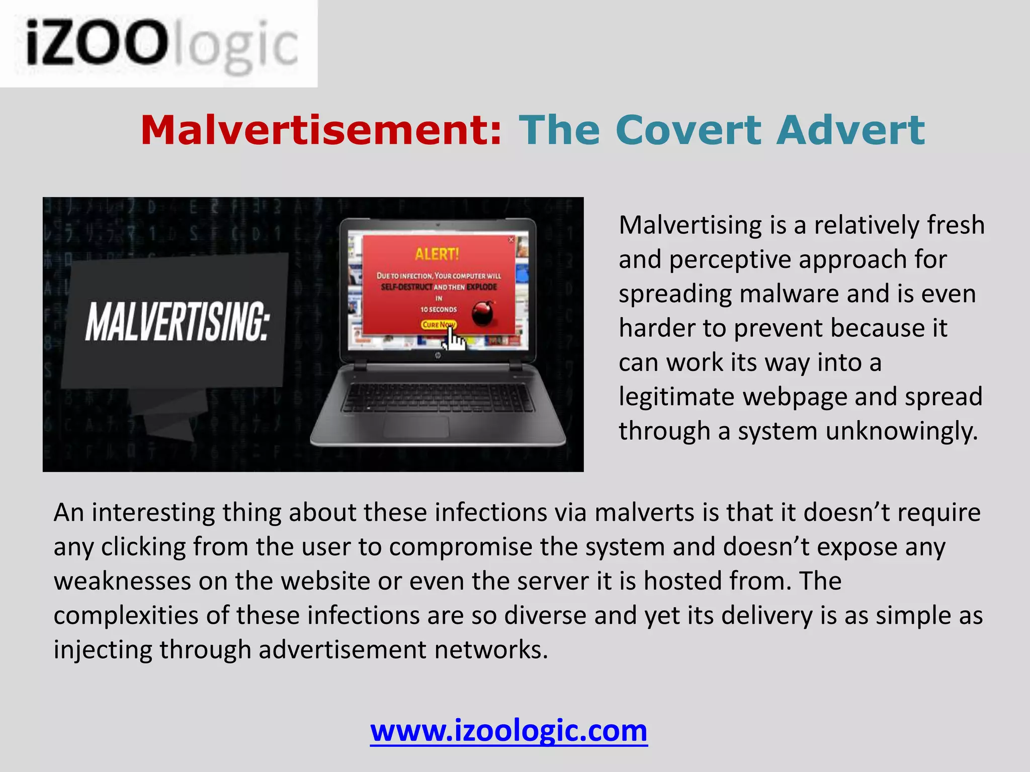 Malvertisement the covert advert | PPTX