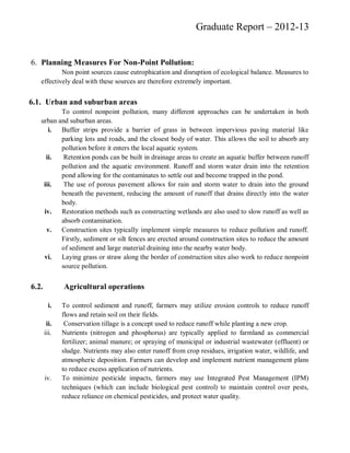 Non Point Pollution & Urban Planning Measures | PDF