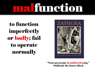 Mal vocabulary words | PPT