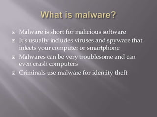 Malware | PPTX