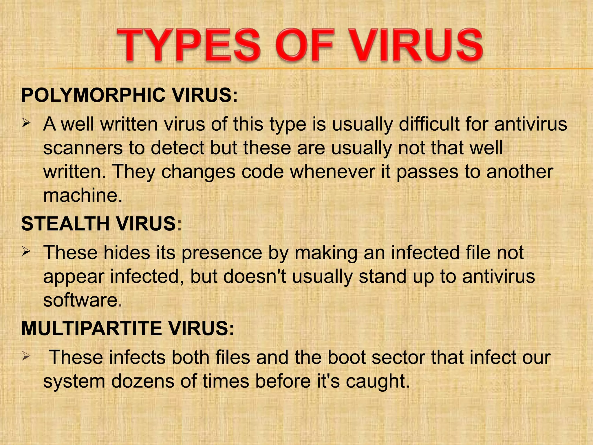introduction to malwares,virus,trojan horse | PPS