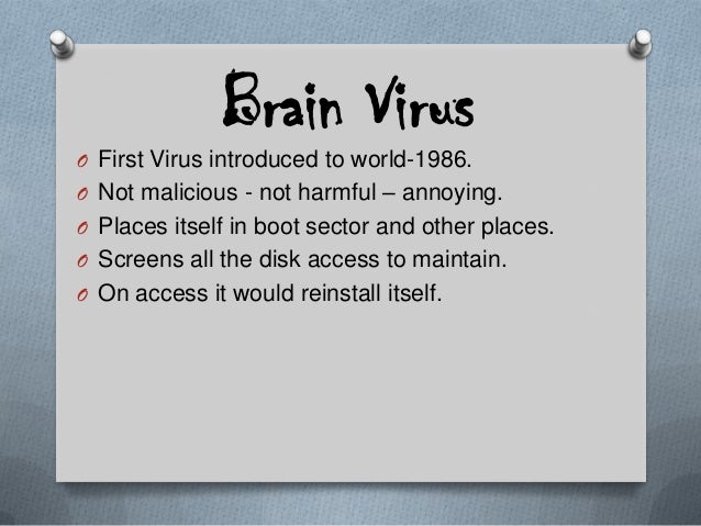 Malware- Types, Detection and Future Malware- Types, Detection and Future