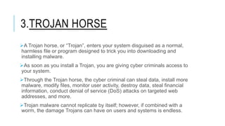 Type of Malware and its different analysis and its types ! | PPTX