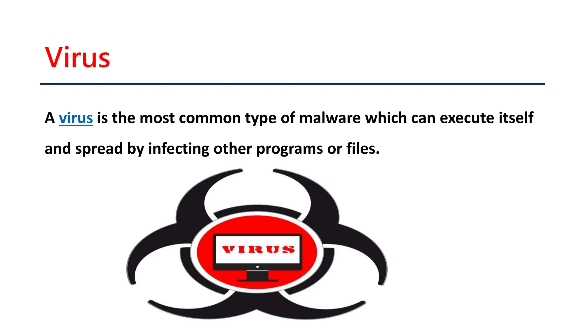 What is Malware (Virus), Types of Malware | PPT