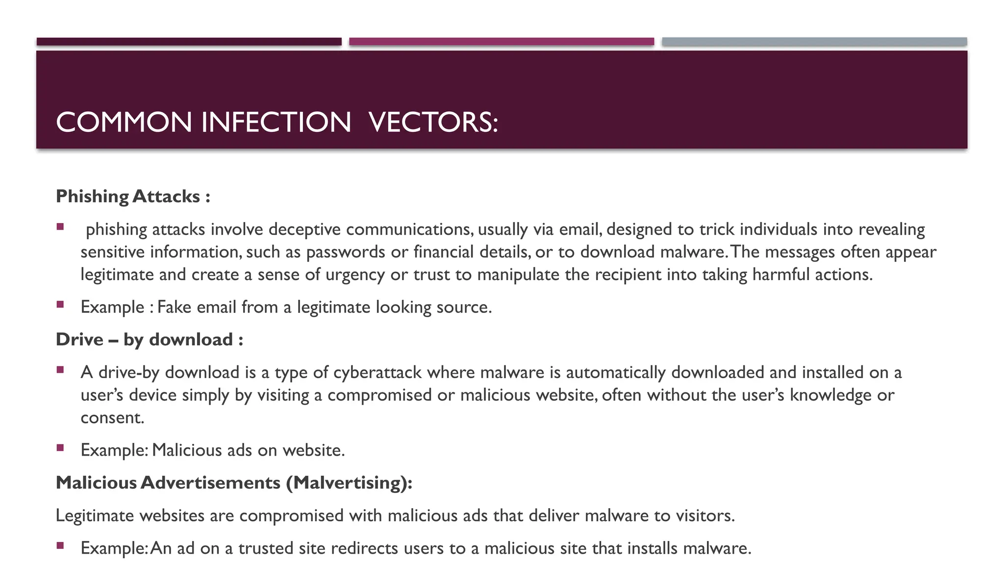 Anatomy of Malware attack- infection vector,propagation and payload ...