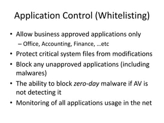 Malware Defense-in-Depth 2.0 | PPT