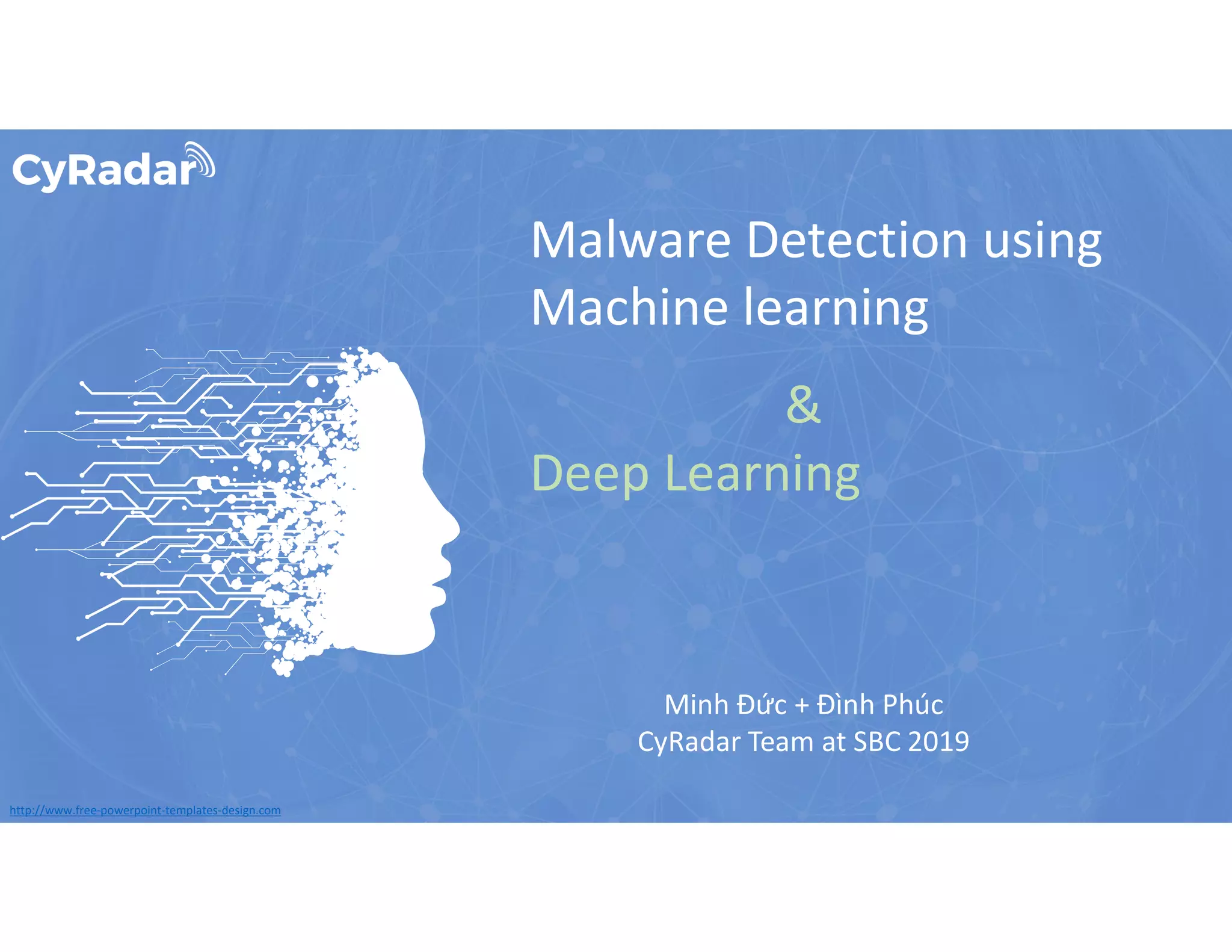 Malware Detection Using Machine Learning Ppt