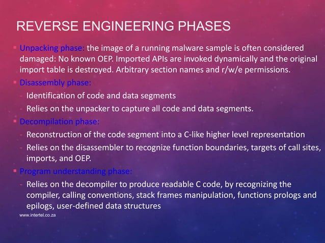 Reverse Engineering Malware - A Practical Guide | PPTX | Computer ...