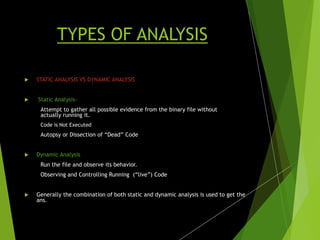 Malware 101 by saurabh chaudhary | PPTX