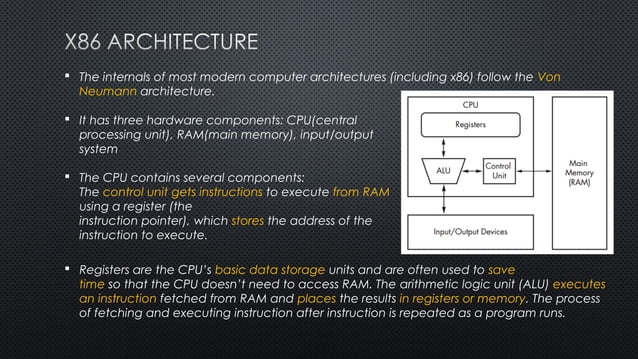 Malware Analysis - x86 Disassembly | PPT