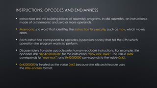 Malware Analysis - x86 Disassembly | PPT