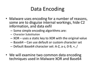 Introduction to Malware Analysis | PPTX