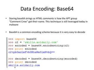 Introduction to Malware Analysis | PPTX