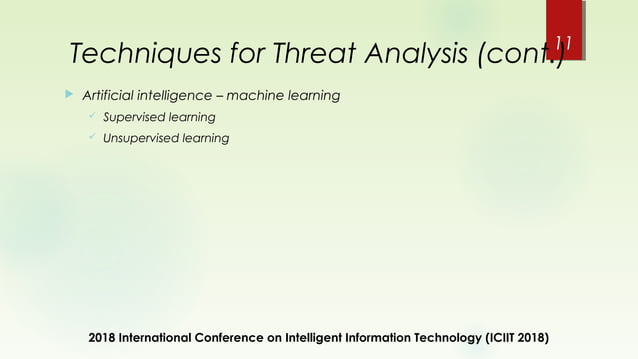 Malware analysis on android using supervised machine learning techniques | PPT