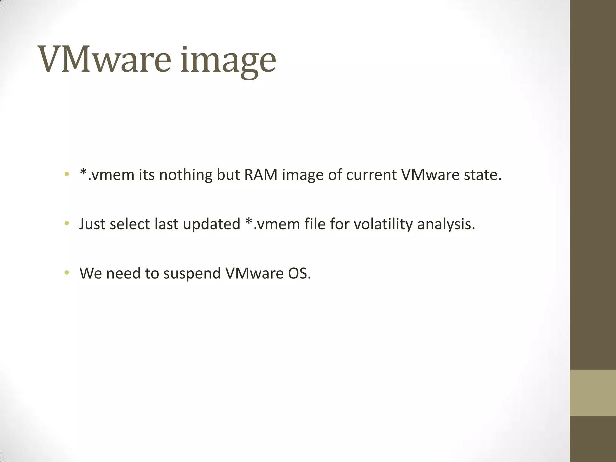 Malware analysis using volatility | PPT