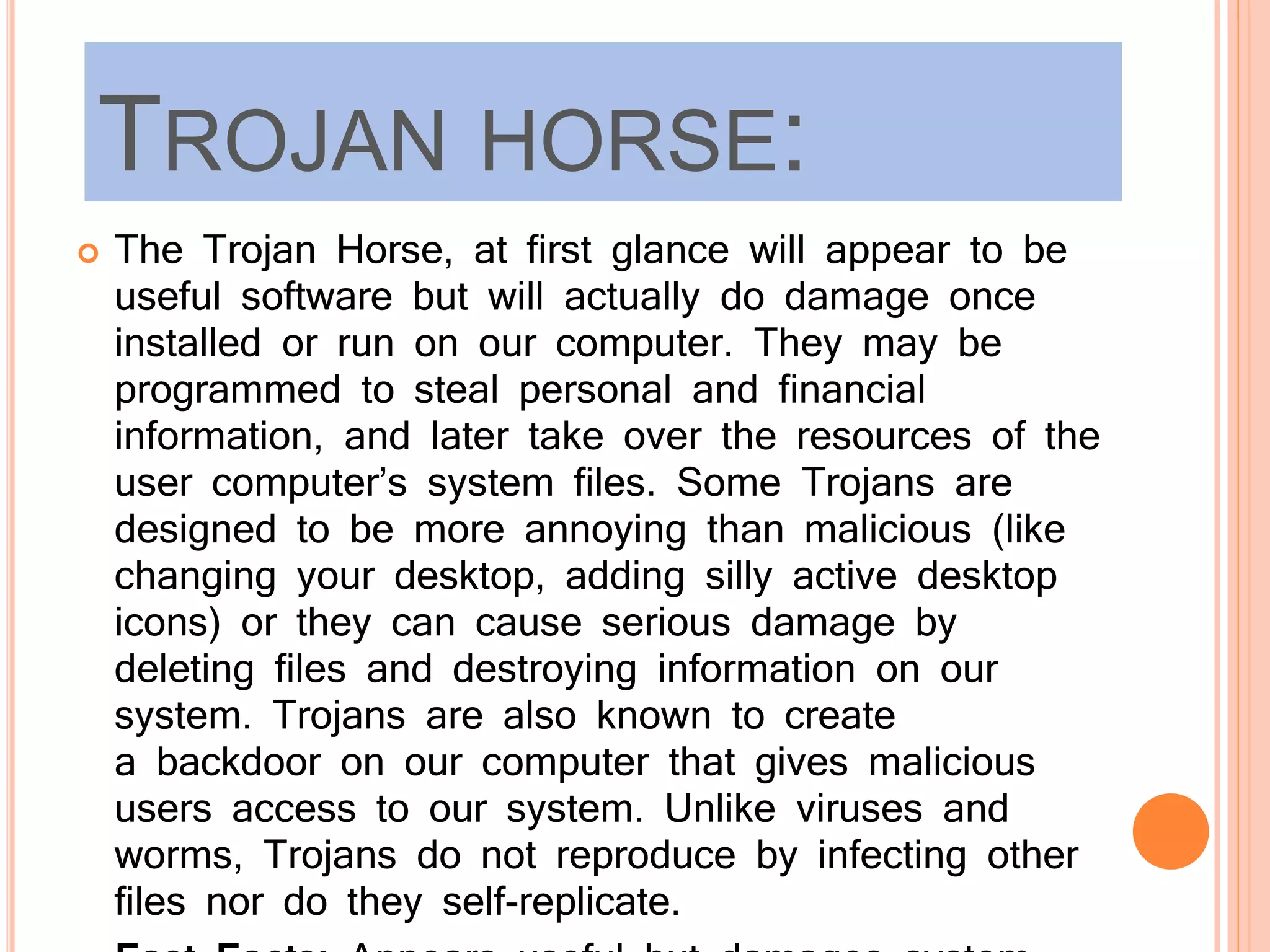 Malware and it's types | PPTX