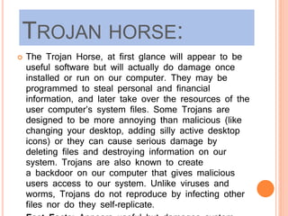 Malware and it's types | PPTX