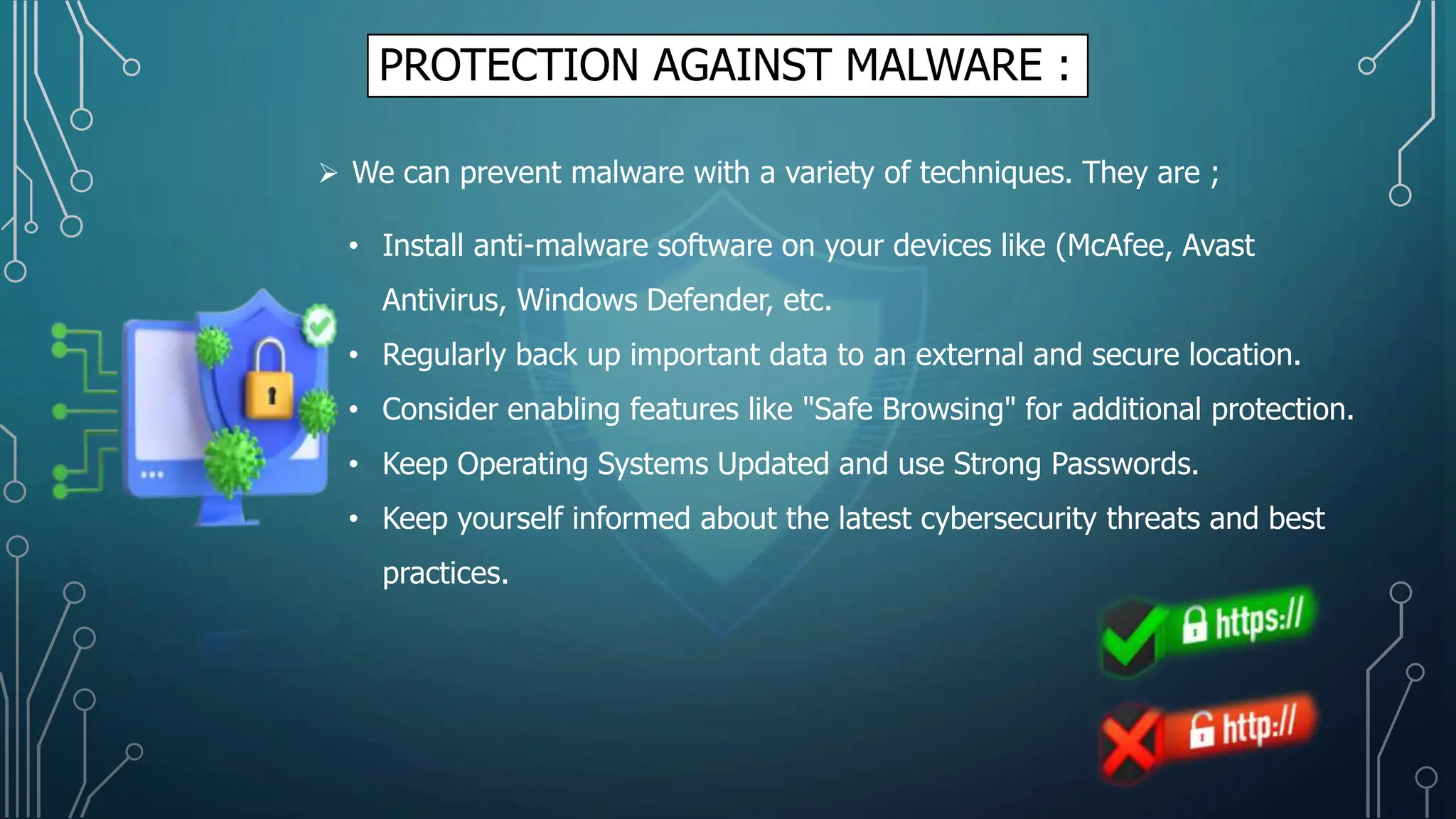 Malware and different types of malwares. | PPTX