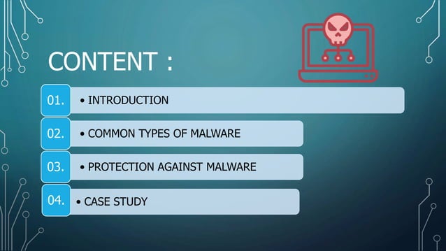 Malware and different types of malwares. | PPTX | Operating Systems | Computer Software and ...