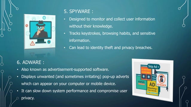 Malware and different types of malwares. | PPTX | Operating Systems ...