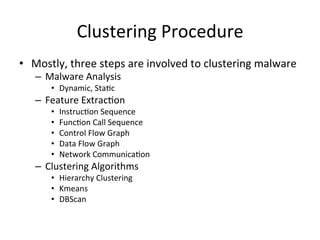 Malware classification and detection | PDF