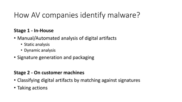 Malware Classification Using Machine Learning Ppt Free Download