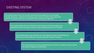 MALWARE DETECTION A FRAMEWORK FOR REVERSE ENGINEERED ANDROID APPLICATIONS_.pptx | Operating ...