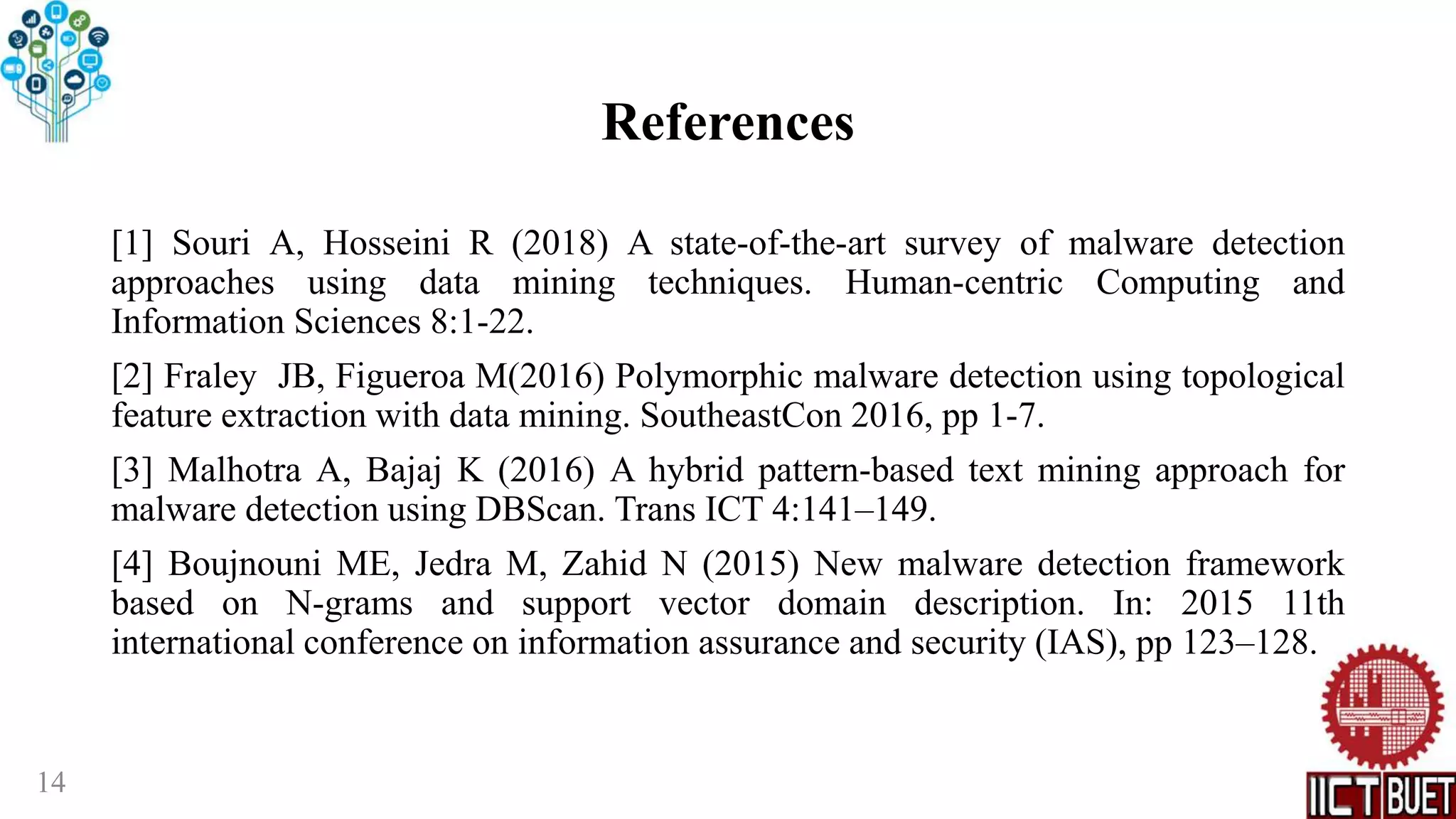 Malware Detection Approaches using Data Mining Techniques.pptx