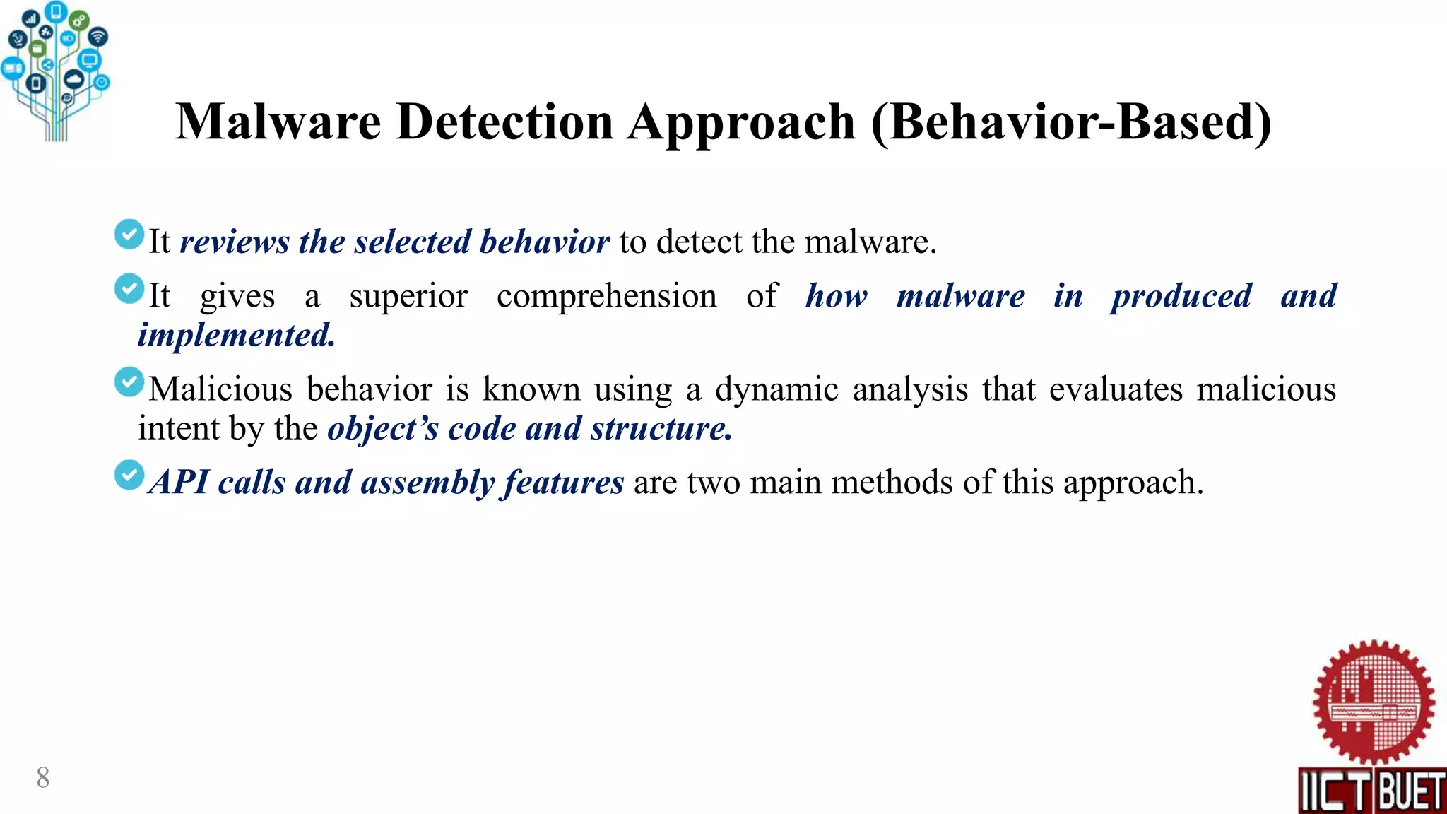 Malware Detection Approaches using Data Mining Techniques.pptx