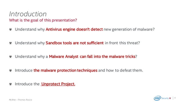 Malware Evasion Techniques | PPT