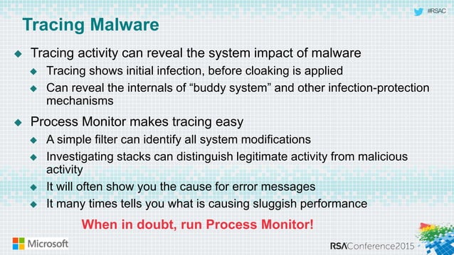 Malware hunting with the sysinternals tools | PDF | Operating Systems ...