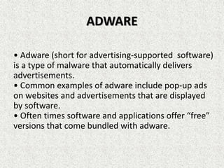Malware part 1 | PPTX