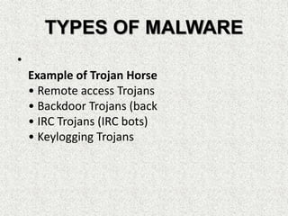 Malware part 2 | PPT