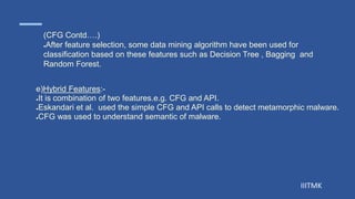 Obfuscation and Mutation in Malware | PPTX